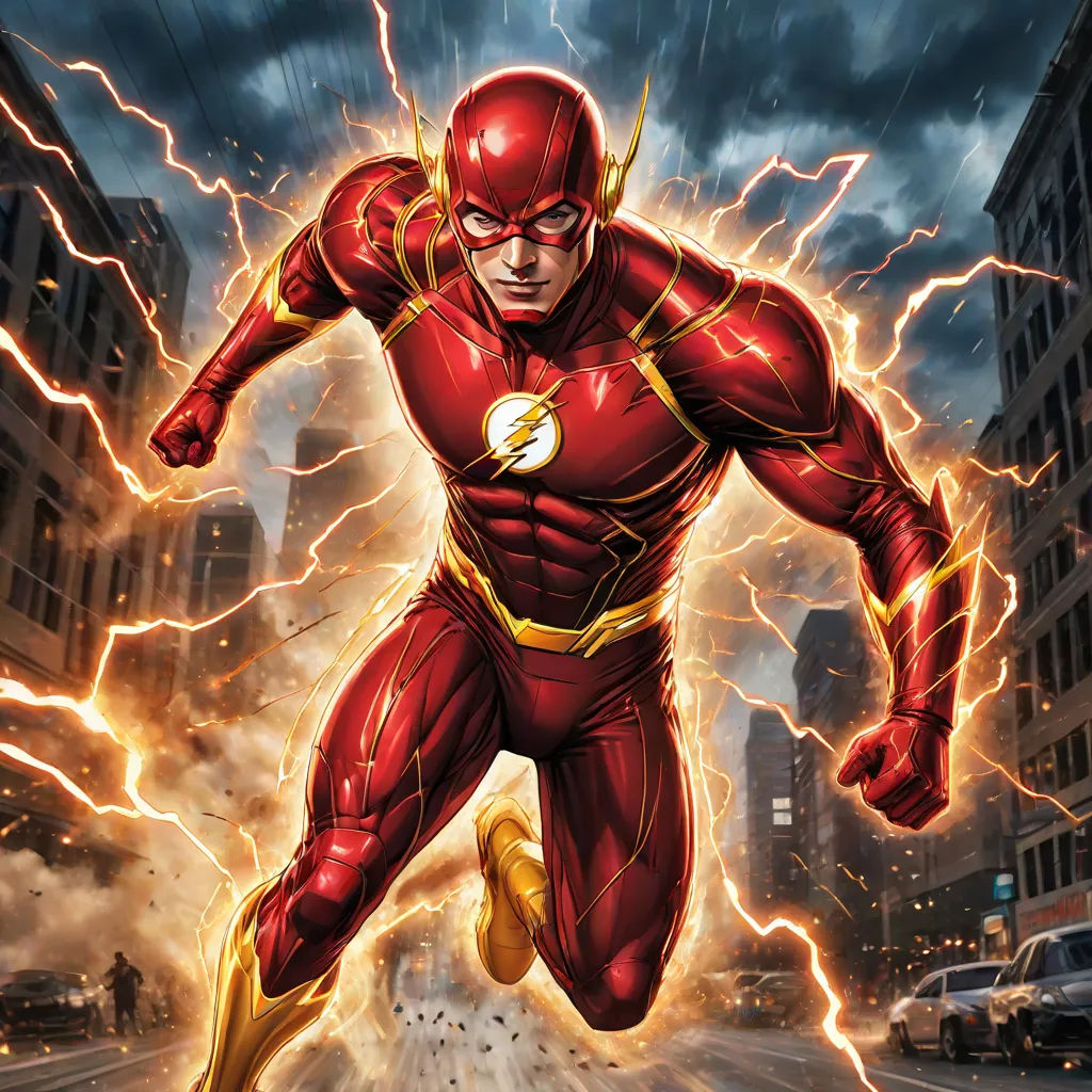 The Flash Transformation | Story.com