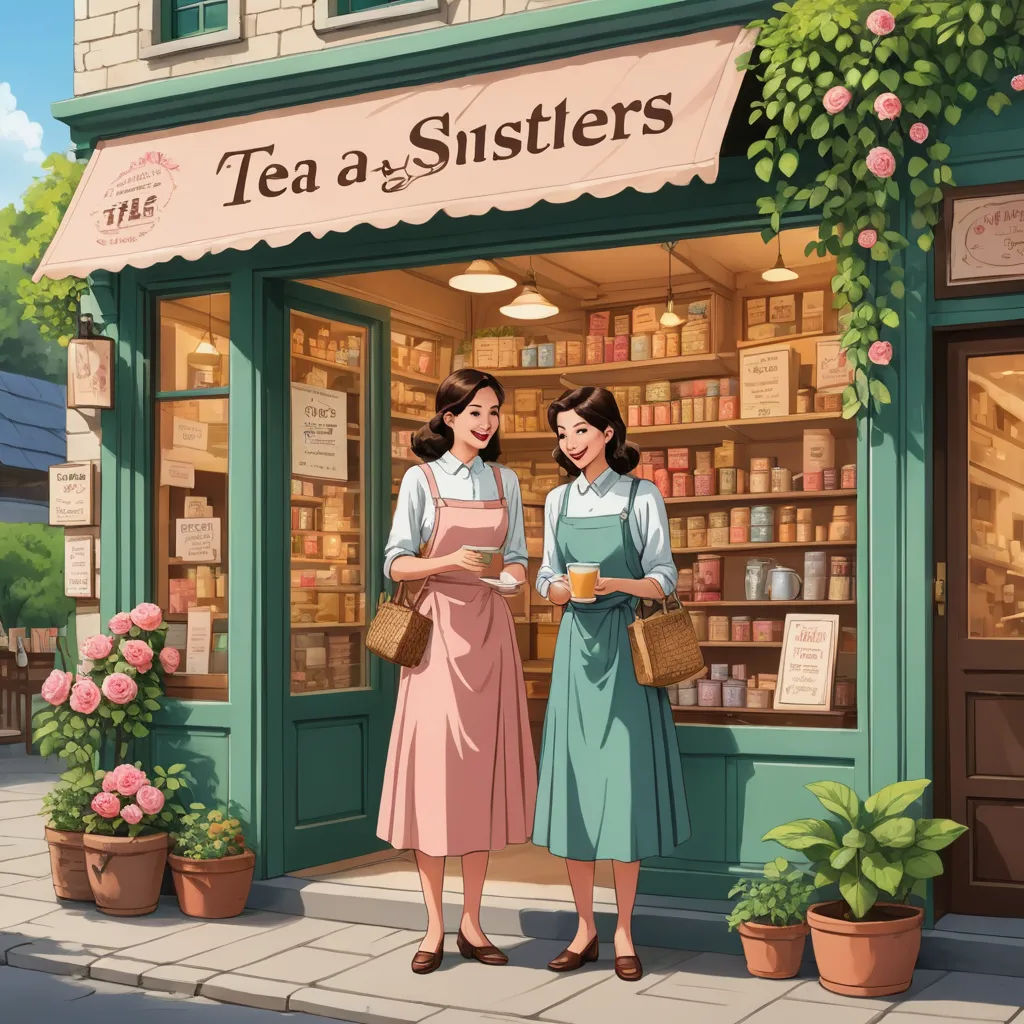 The Tea Store Sisters | Story.com