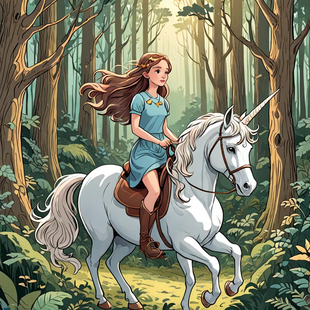 Tiny Girl and the Enchanted Unicorn: Tales of Friendship, Bravery, and ...