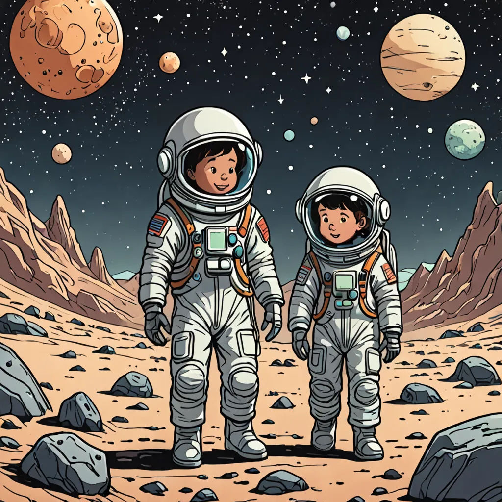 The Space Adventure of Luna and Cosmo | Story.com