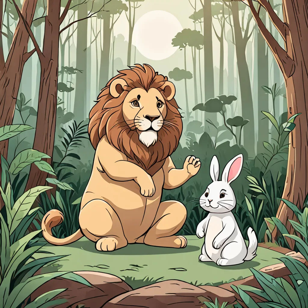 The Lion and the Rabbit | Story.com