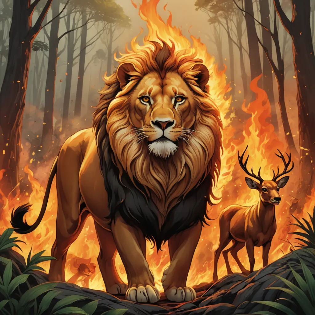 The Lion, the Deer, and the Ant | Story.com