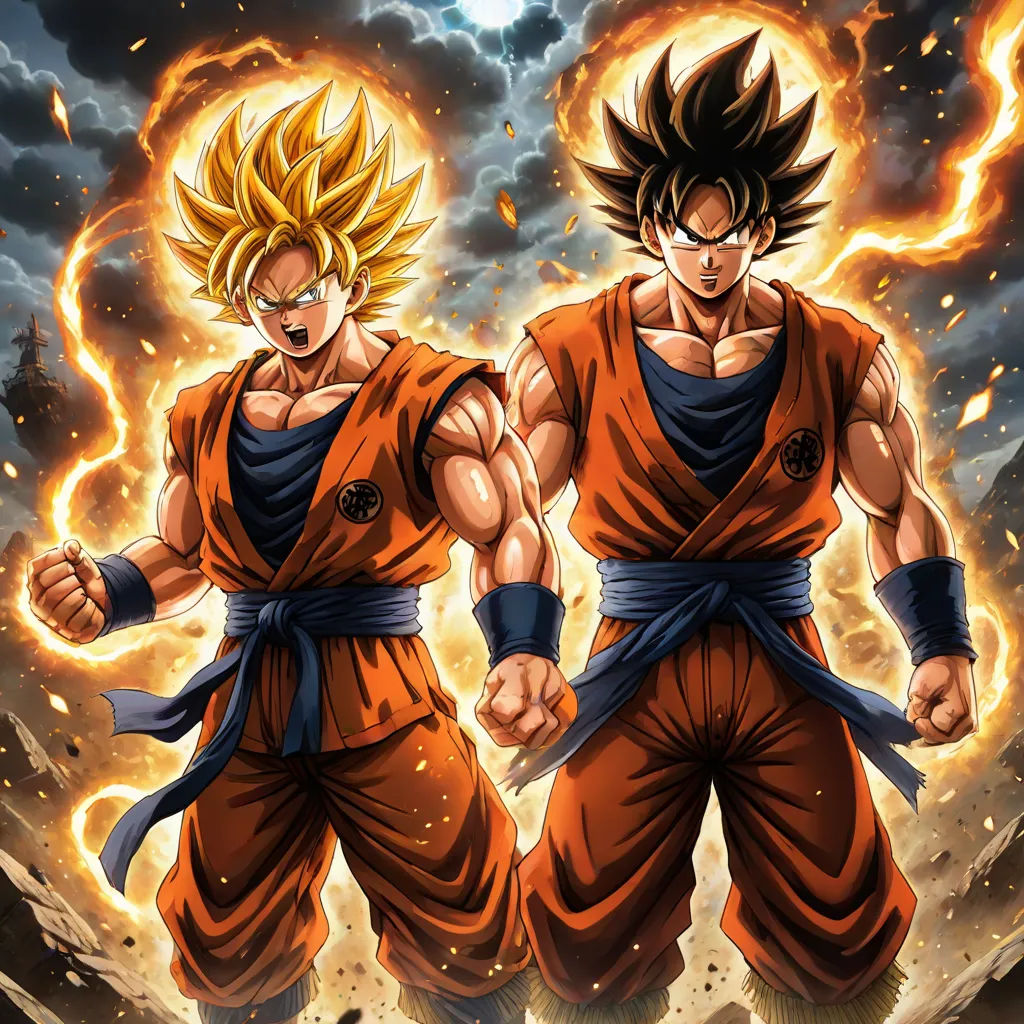 The Epic Clash: Goku, Luffy, and Sewerslvt | Story.com