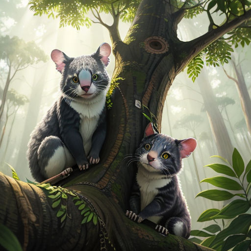 The Croods Tiger Cat Wallpaper