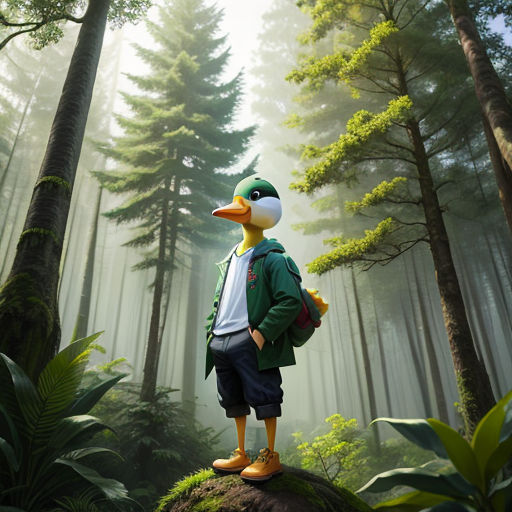 The Curious Duck and the Enchanted Forest | Story.com