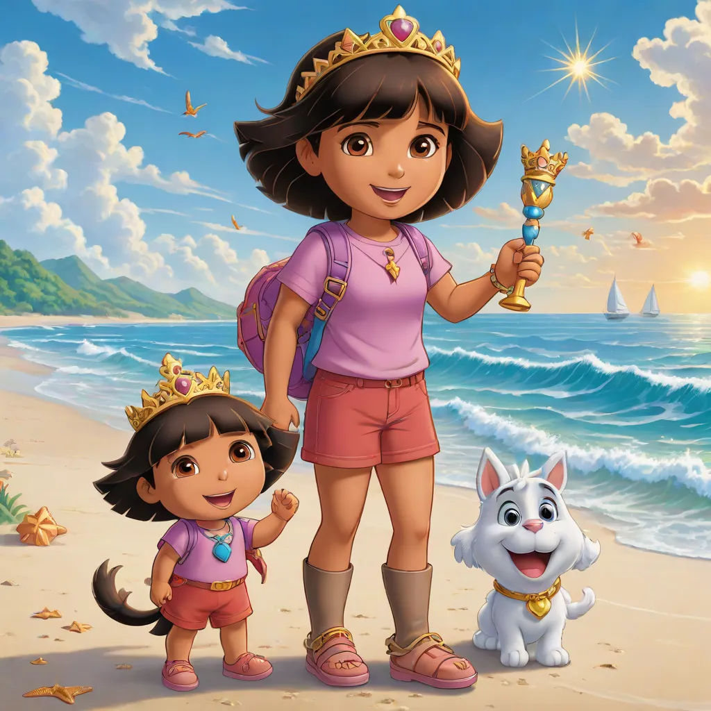 Dora and Boots Save Mermaid Kingdom | Story.com
