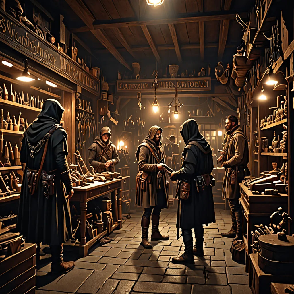 The Robber's Mystery Shop | Story.com