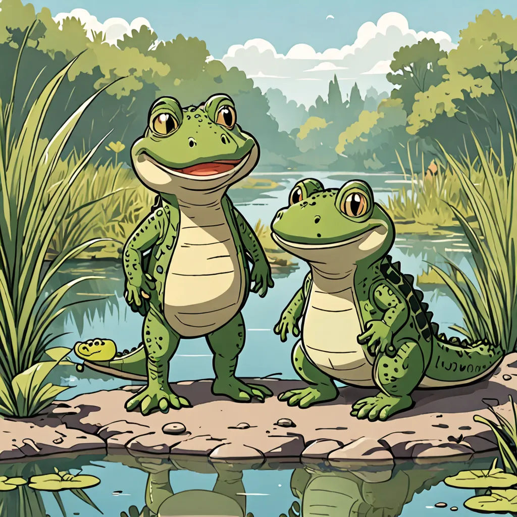 The Crocodile and the Frog | Story.com