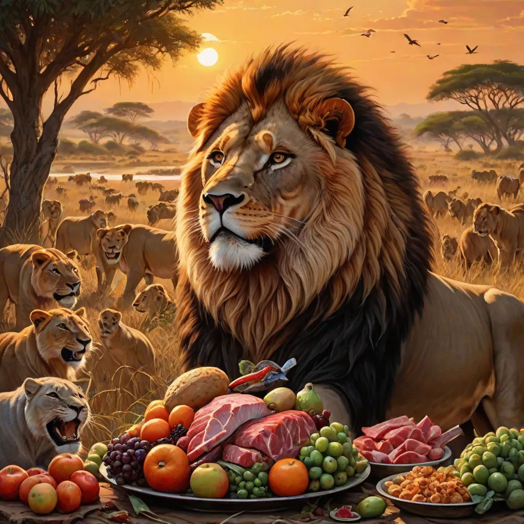 The Greedy Lion | Story.com