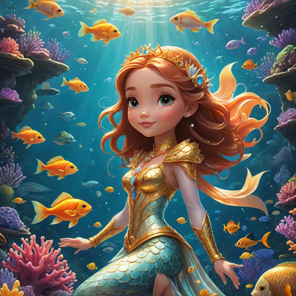 The Golden Fish Princess | Story.com