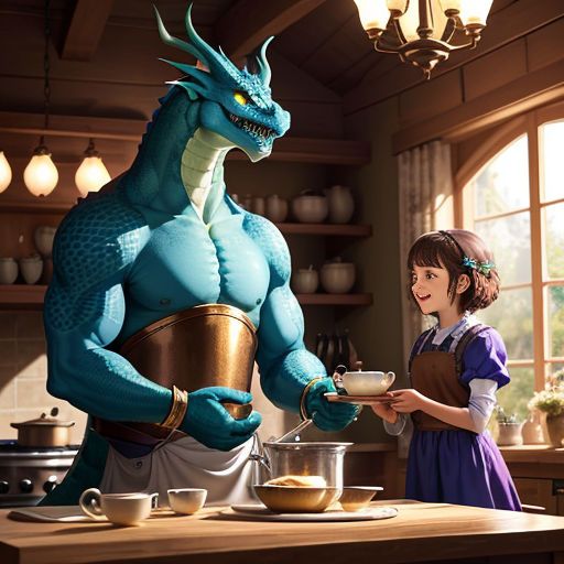 The Friendly Dragon's Cookie Delights | Story.com