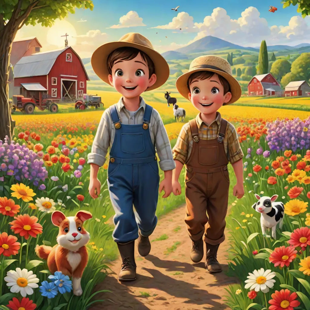 The Farm Adventure of Timmy and Benny | Story.com