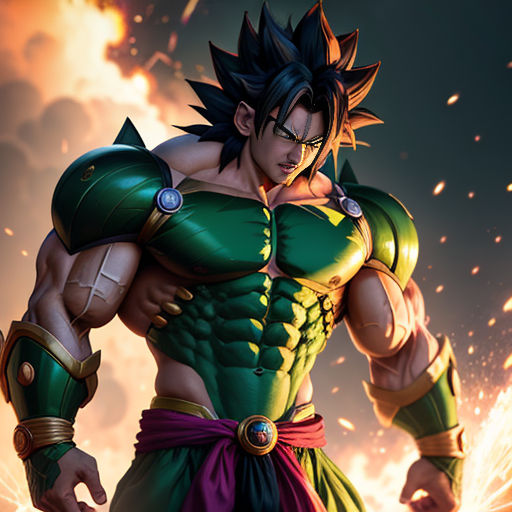 The Unstoppable Power: Broly's Muscle Growth | Story.com