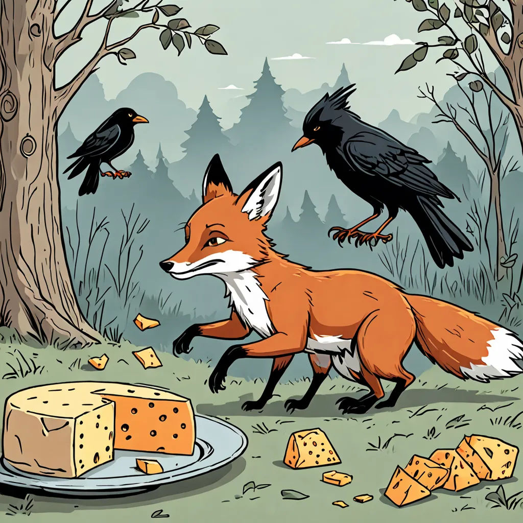 The Clever Fox and the Tricky Crow | Story.com