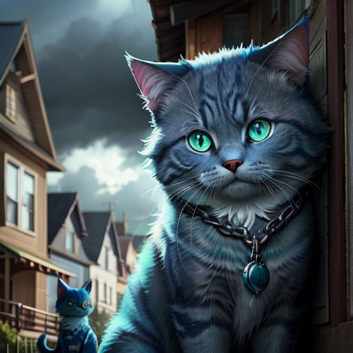 The Blue Smurf Cat | Story.com