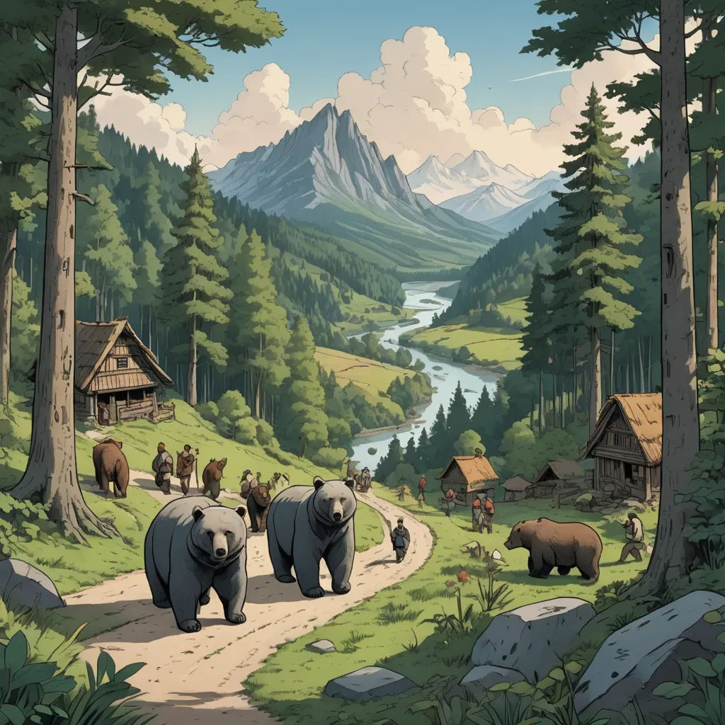 Grey the Bear: The Village Savior | Story.com