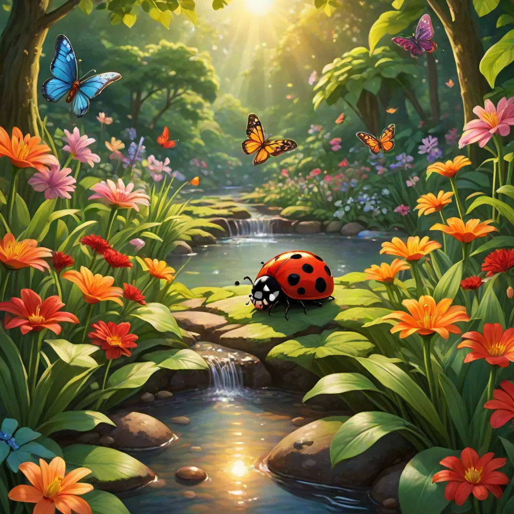 The Friendly Ladybug | Story.com