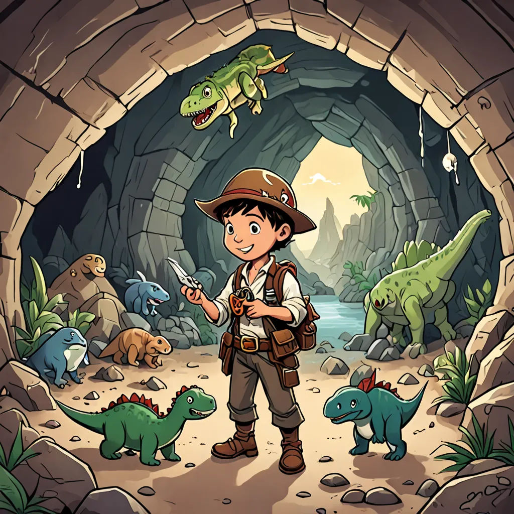 Charlie and Dino's Treasure Hunt | Story.com