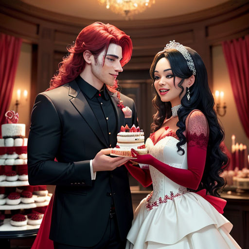 The Magical Wedding of Werewolf Cookie and Red Velvet Cookie | Story.com
