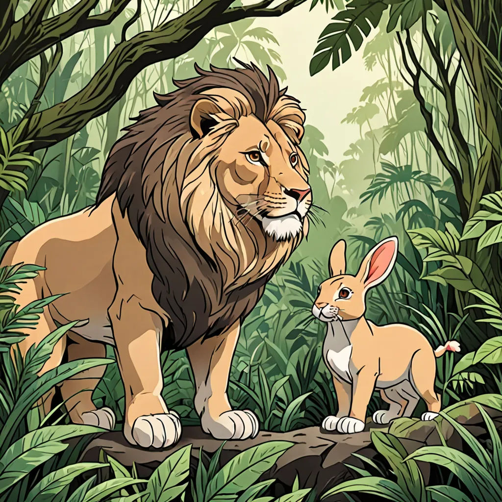The Lion and the Rabbit | Story.com