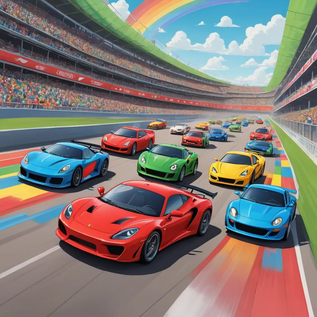 The Racing Adventures of the Colorful Cars | Story.com