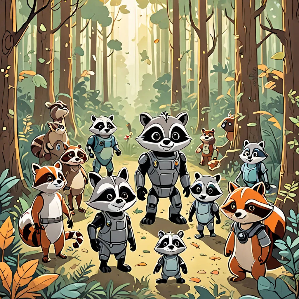 The Robot Raccoons | Story.com