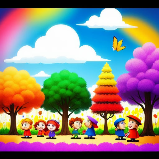 The Adventure of the Colorful Friends | Story.com