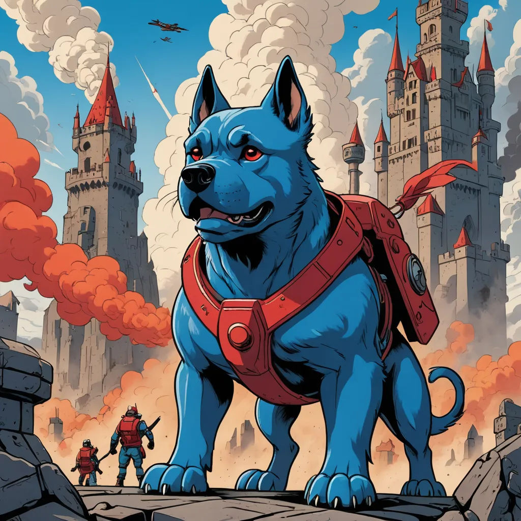 The Brave Blue Dog | Story.com