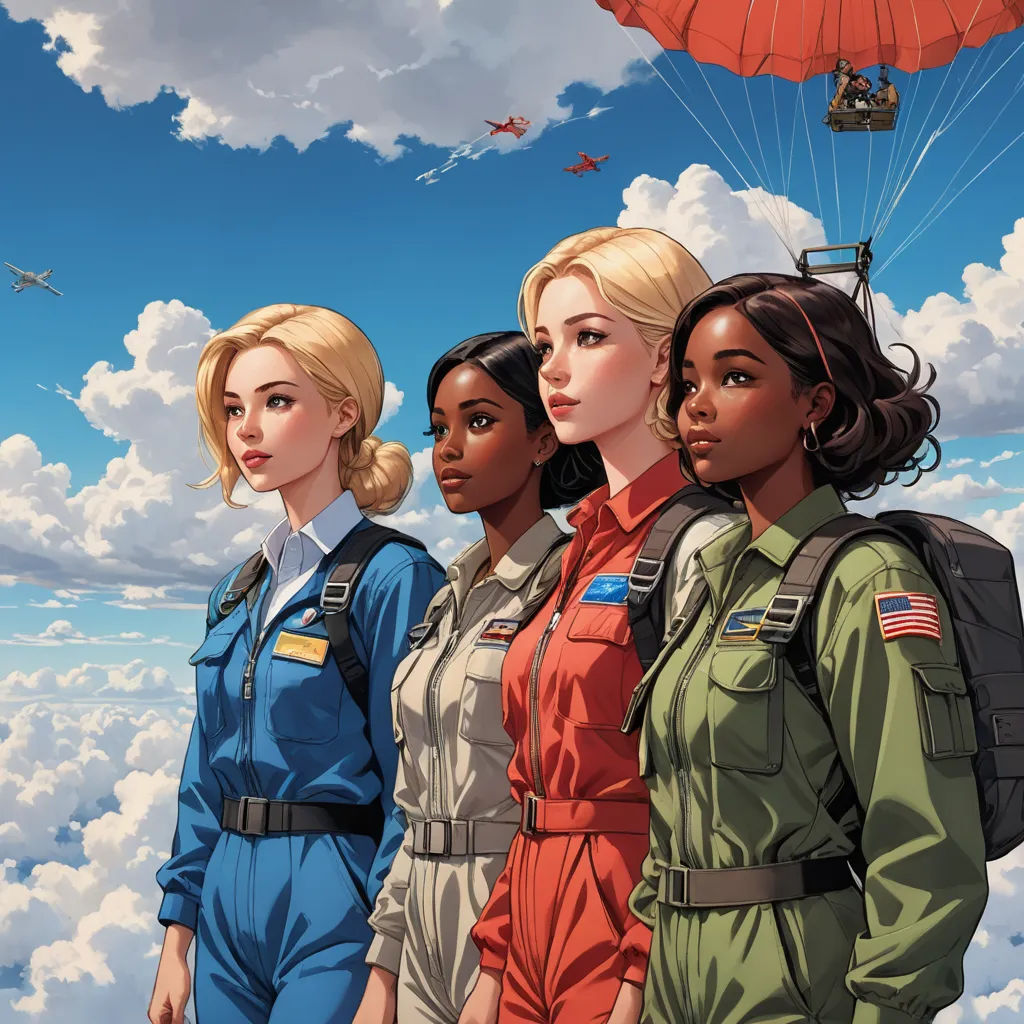 The Skydiving Sisters | Story.com