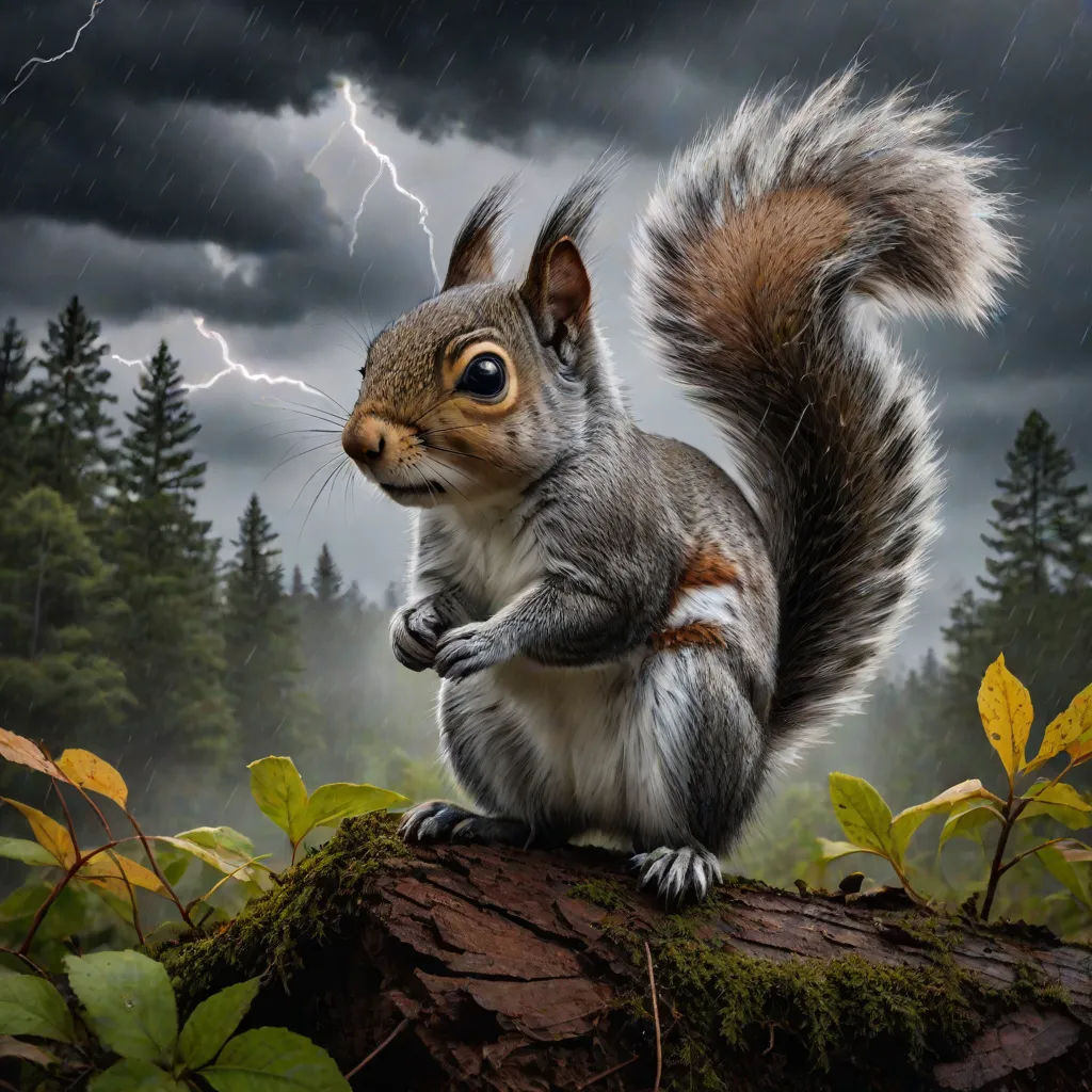 The Brave Little Squirrel... | Story.com