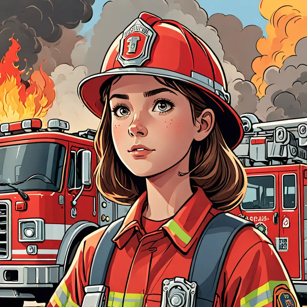 Ruby The Brave: A Firefighter's Journey | Story.com