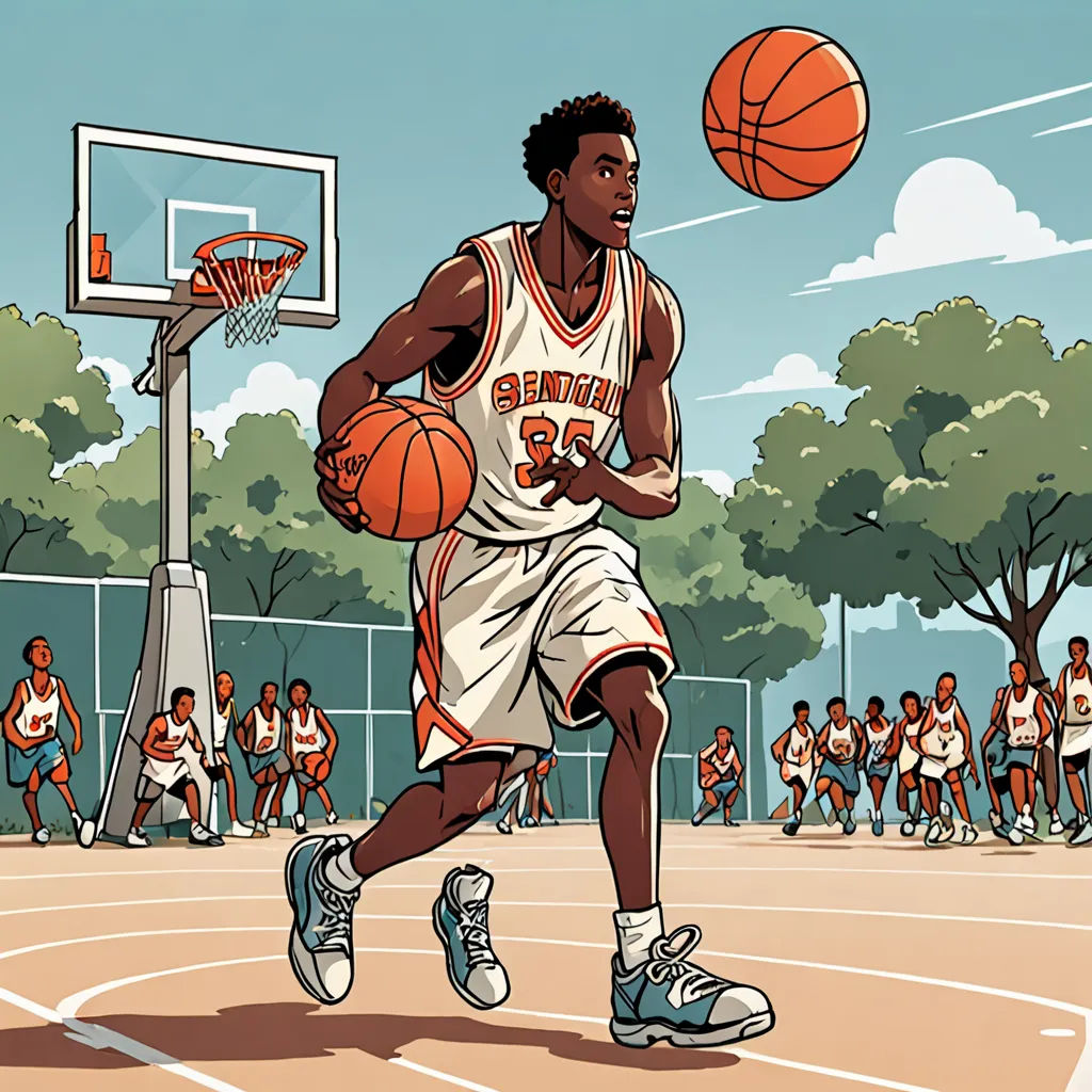 Buchi's First Basketball Game | Story.com
