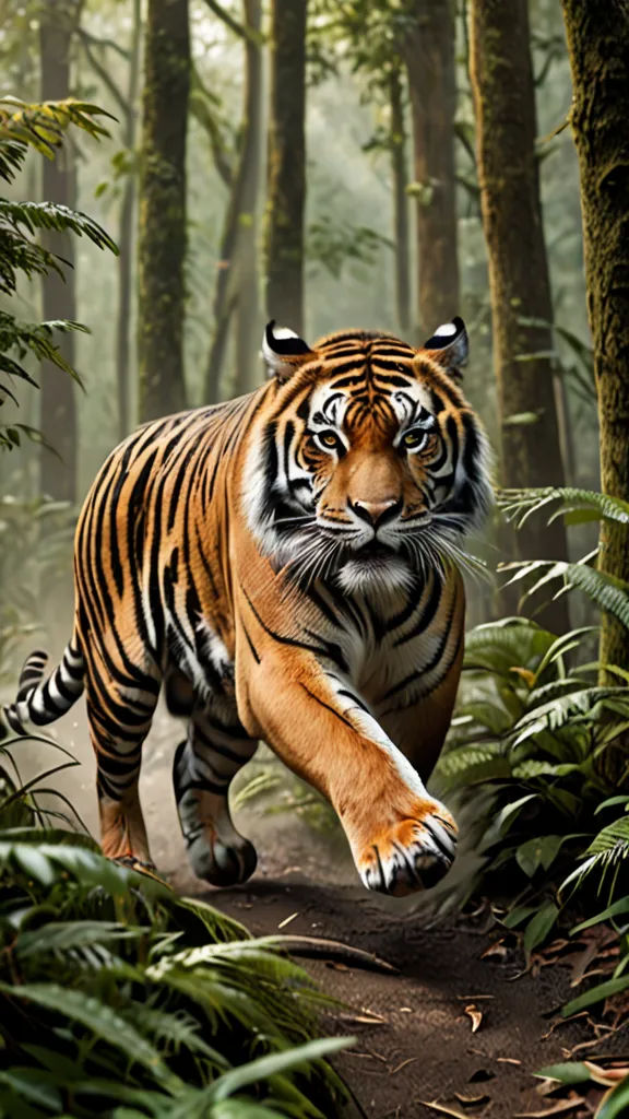 Watch:The Tiger's Run | AI Adventure Videos | Story.com