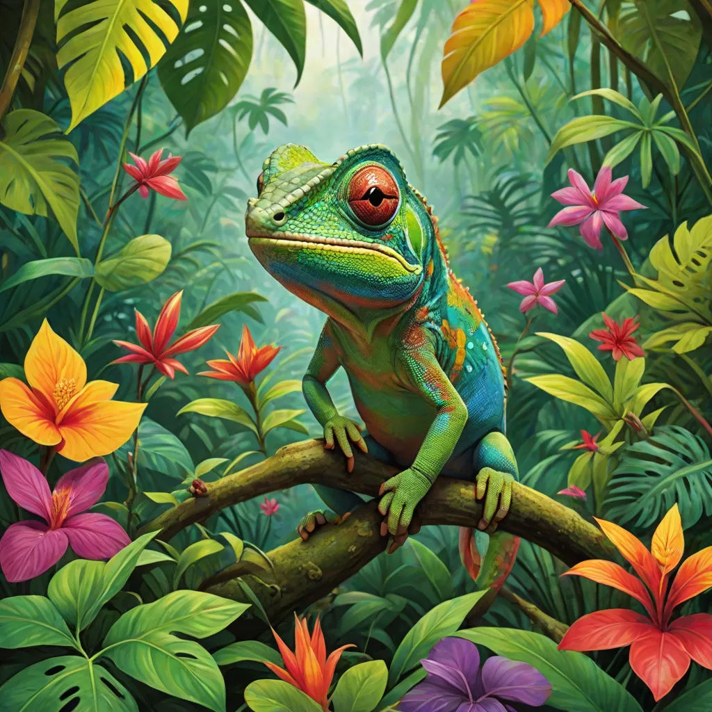 Charlie the Chameleon and the Magical Flower | Story.com