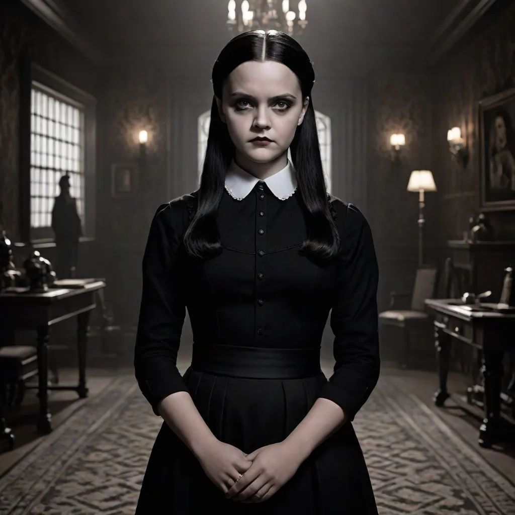 The Enigmatic Elegance of Wednesday Addams | Story.com