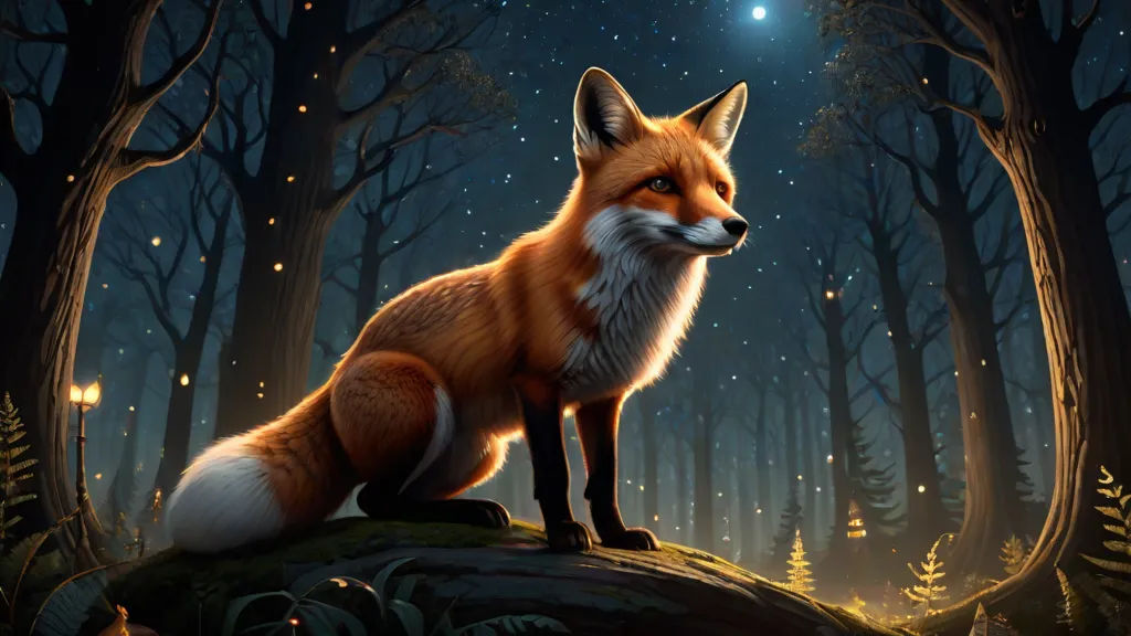 The Clever Fox and the Starlit Forest | Story.com