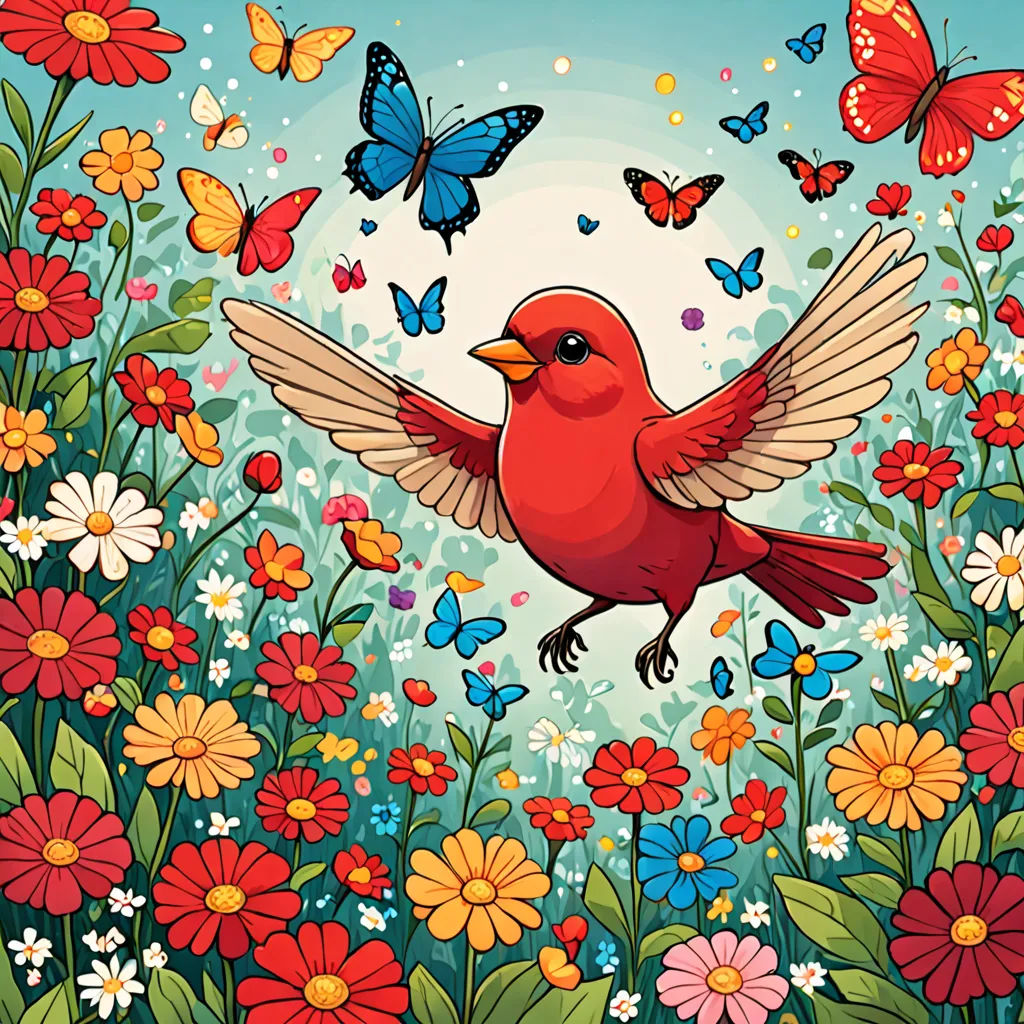 The Little Red Bird's Big Adventure | Story.com