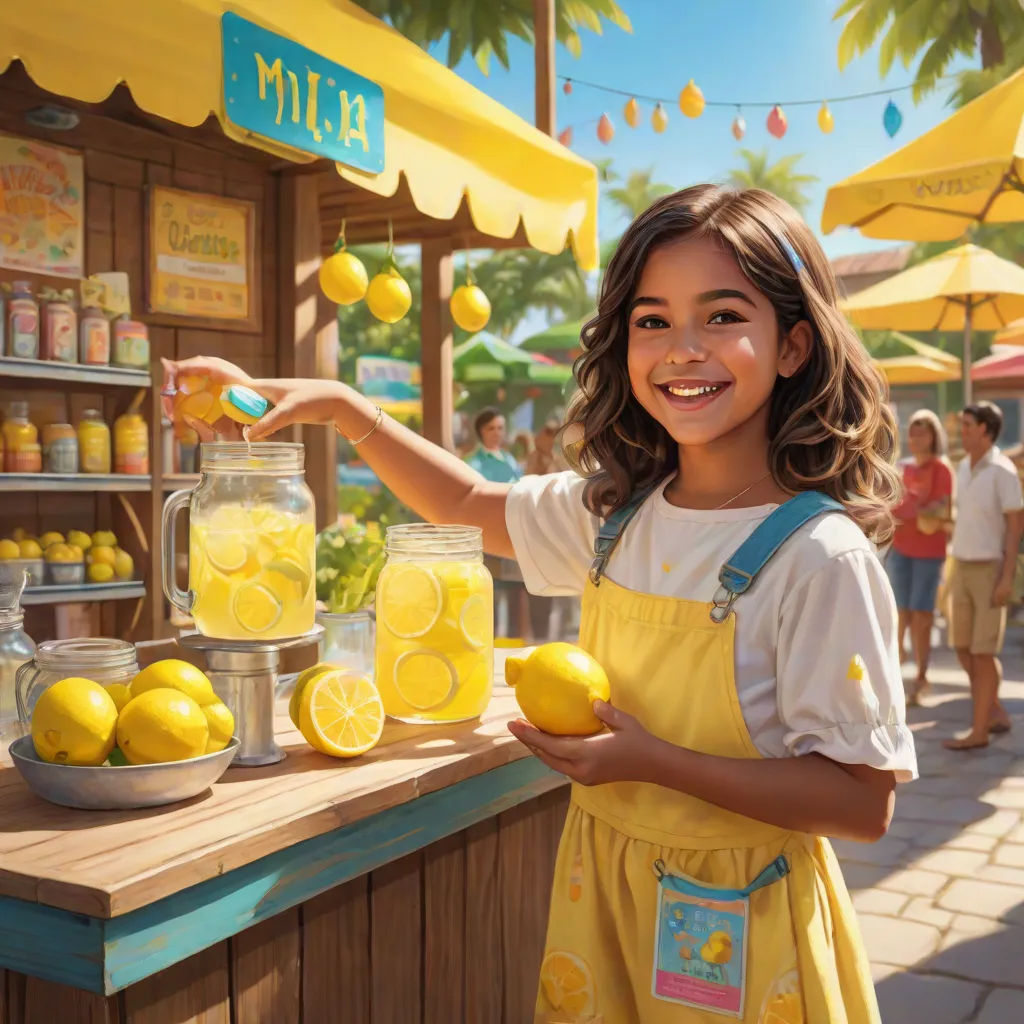 Mia's Lemonade Stand Adventure | Story.com