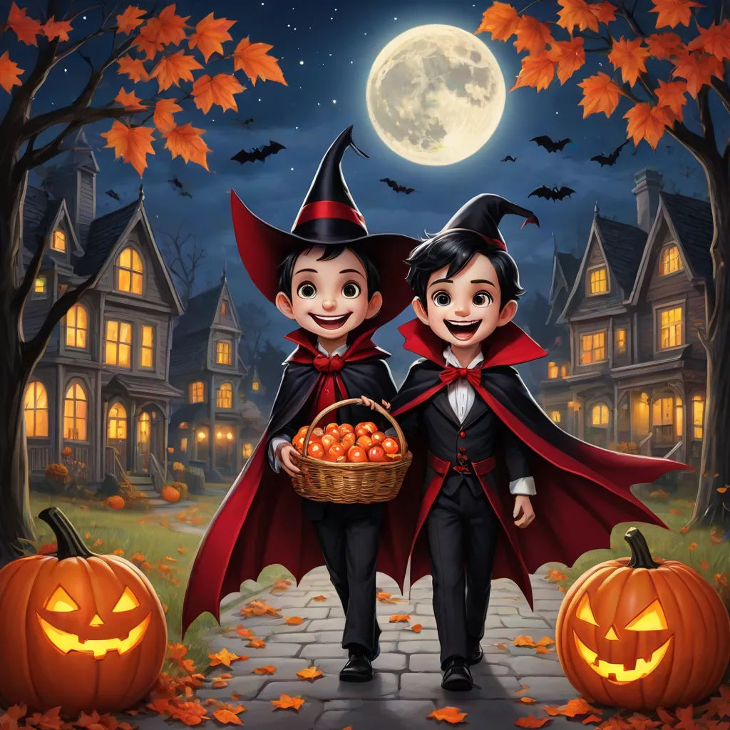 The Kind Vampire's Halloween Adventure | Story.com