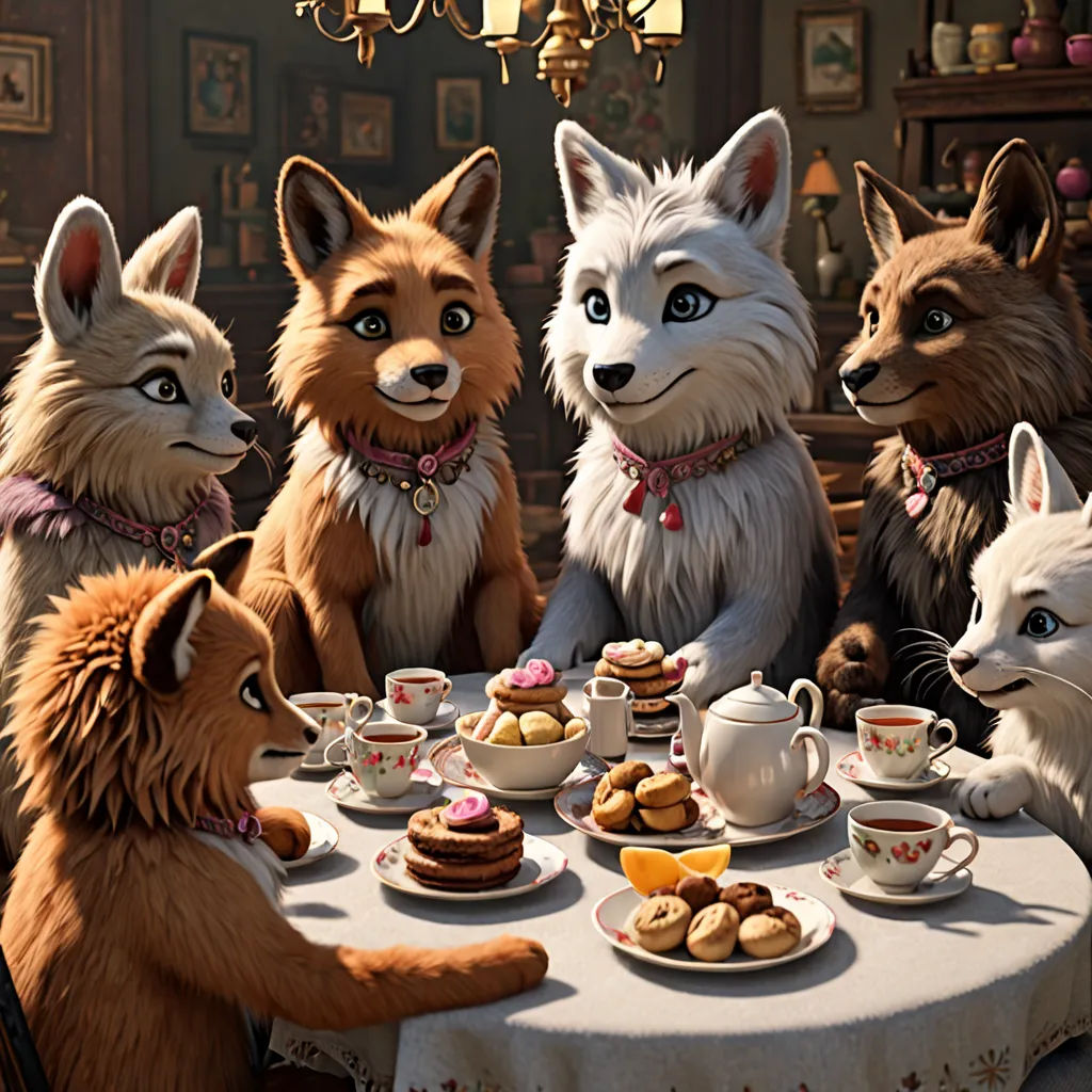 Xiana's Furry Tea Party | Story.com