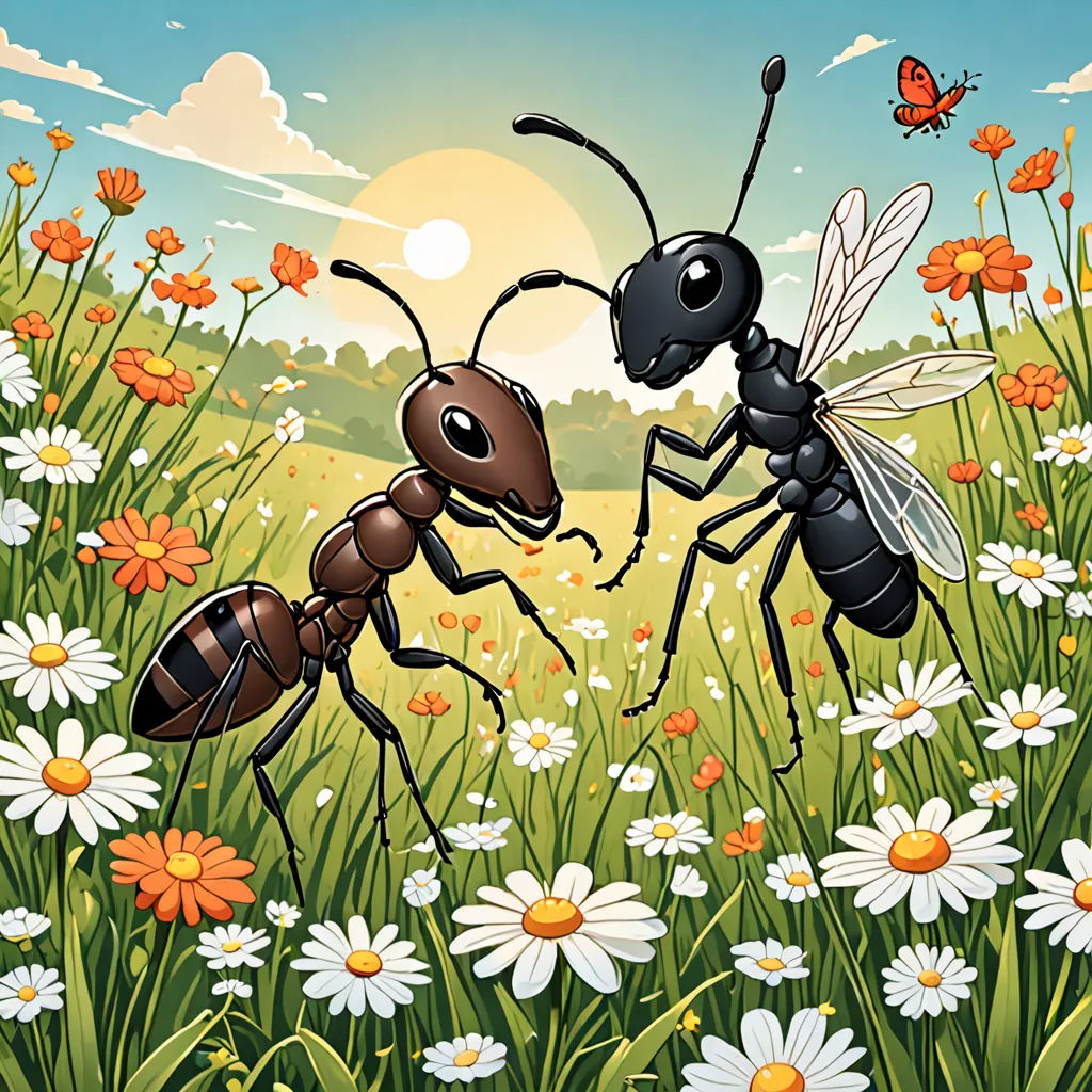 La amistad de la hormiga y el saltamontes | Story.com