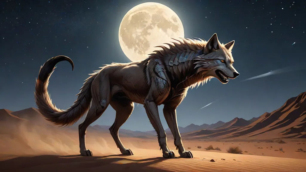 The Scorpion-Wolf Hybrid: Guardian of the Desert | Story.com