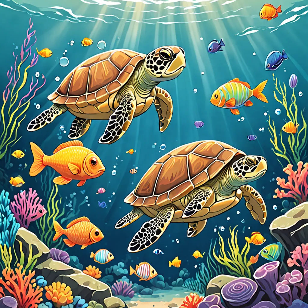 The Adventures of Timmy the Turtle and Frankie the Fish | Story.com
