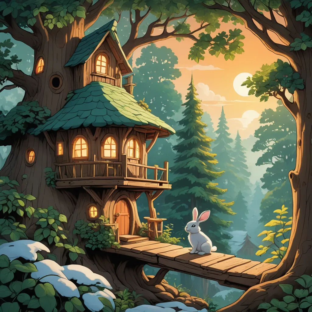 The Rabbit's Treehouse Adventure | Story.com