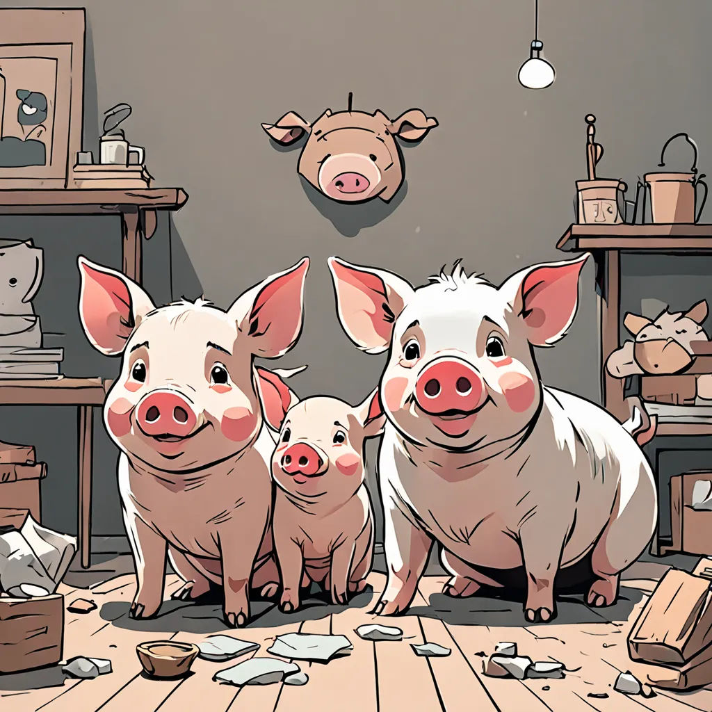 The Three Little Pigs and the Big Bad Wolf | Story.com