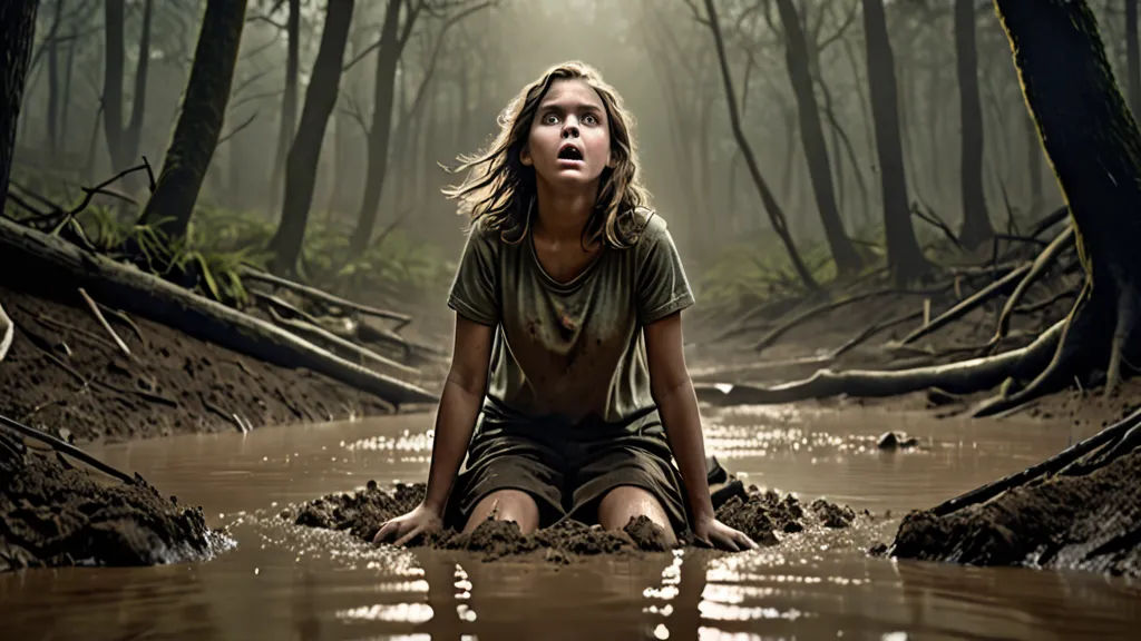 Watch:Sinking in Quicksand | AI Horror Videos | Story.com