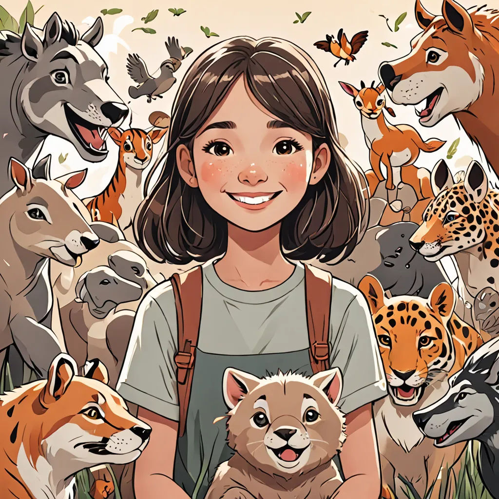 A Girl and Her Animal Friends | Story.com