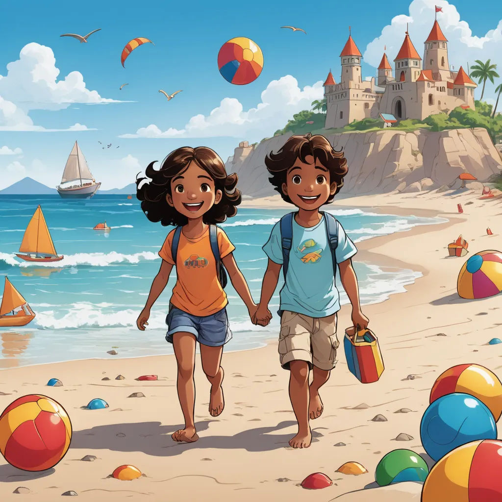 The Beach adventure | Story.com