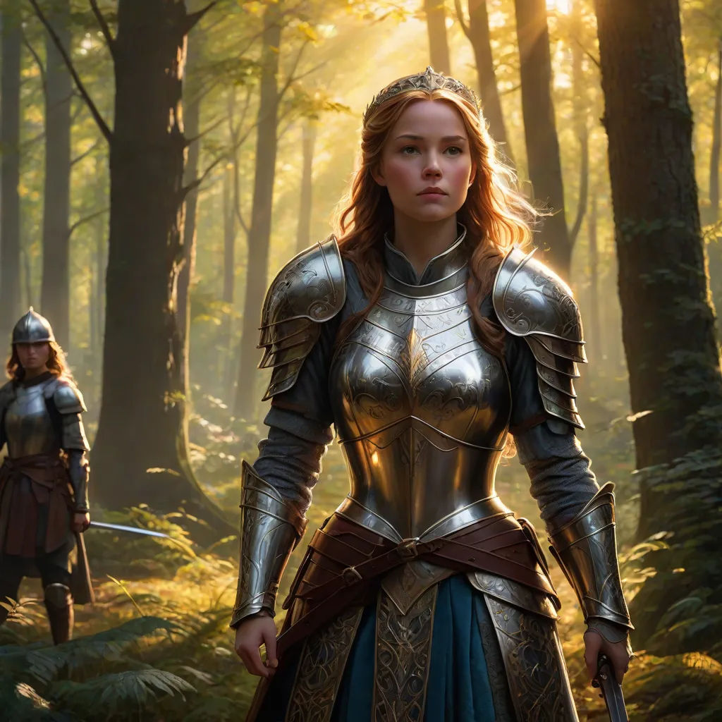 The Warrior Princess and the Two Children | Story.com