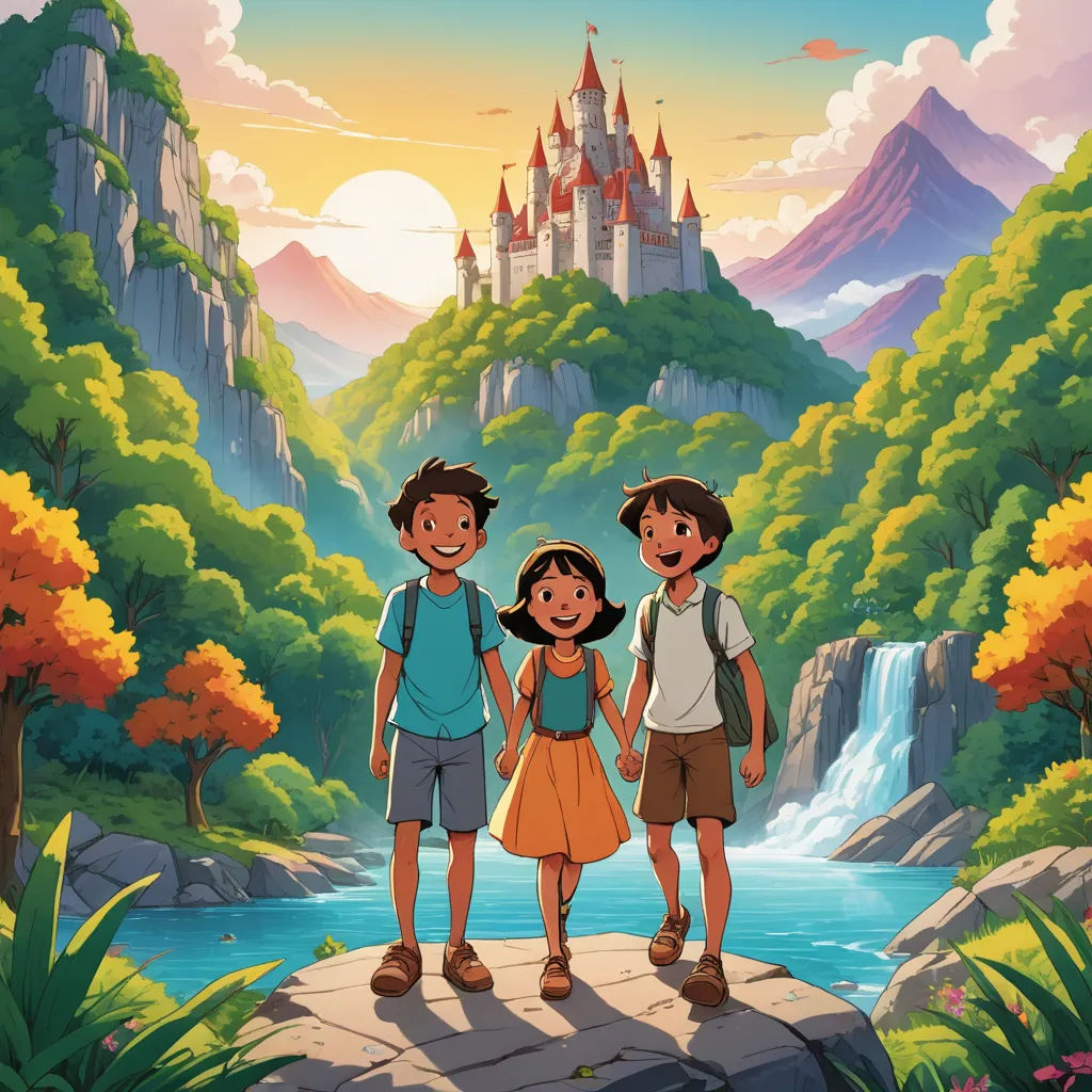 O Reino das Cores: Uma Aventura de Pintin e Pintinha | Story.com